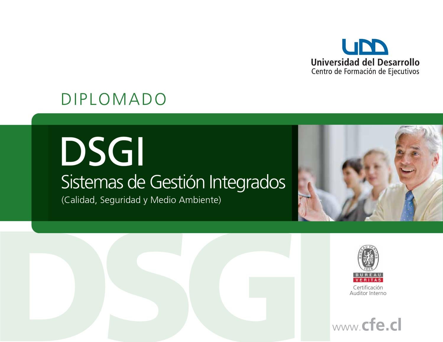 Brochure Diplomado Sistemas de Gestión Integrados by Universidad del ...