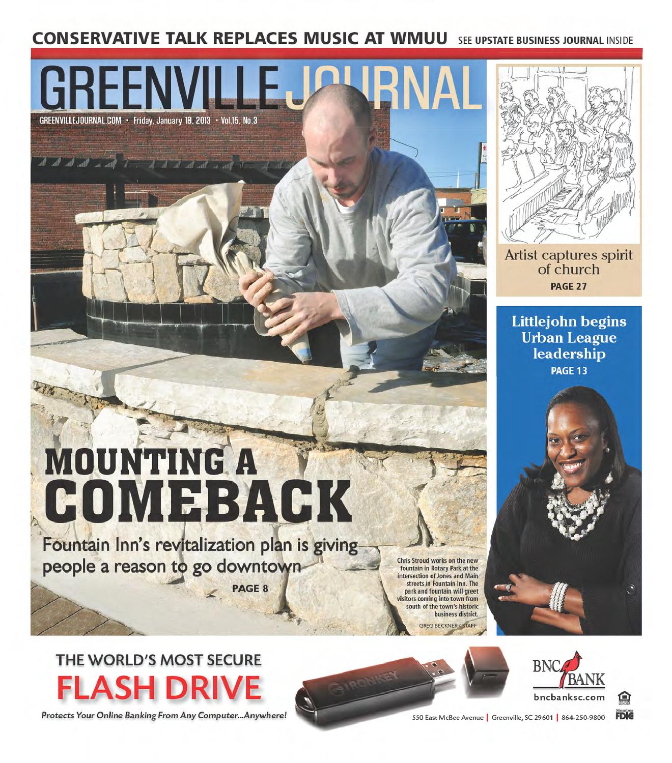Jan. 18, 2013 Greenville Journal by Community Journals - Issuu
