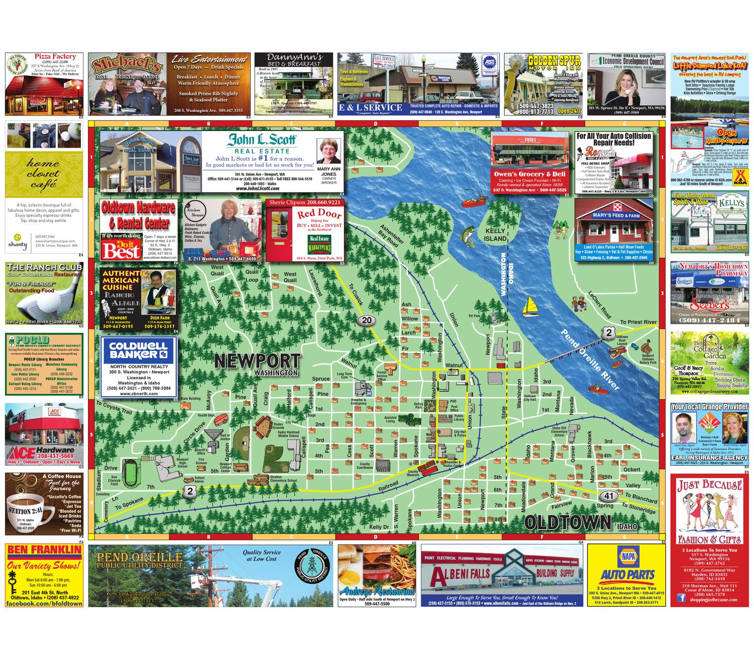 2012 Newport City Map by The Newport Miner - Issuu