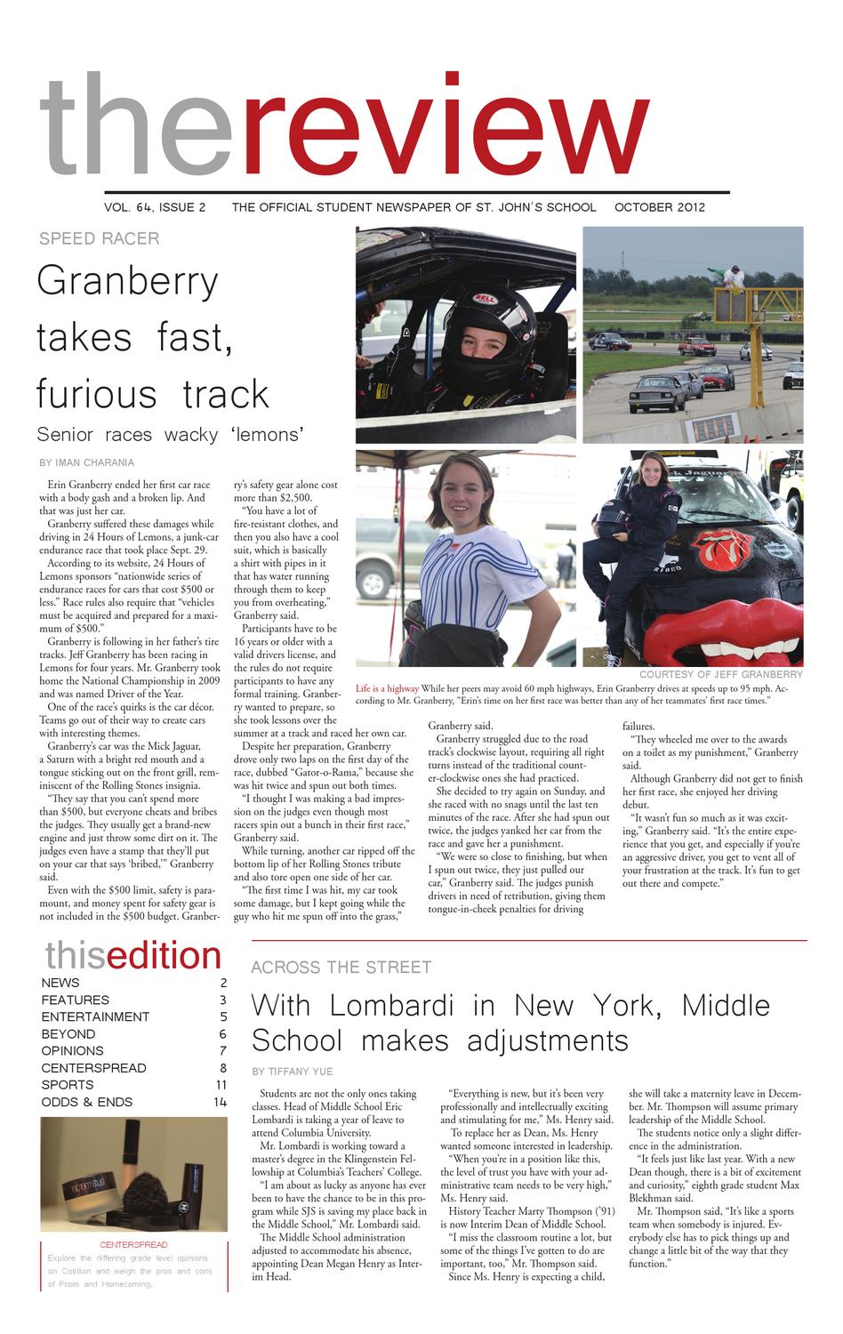 Review October 2012 Issue by The Review - Issuu