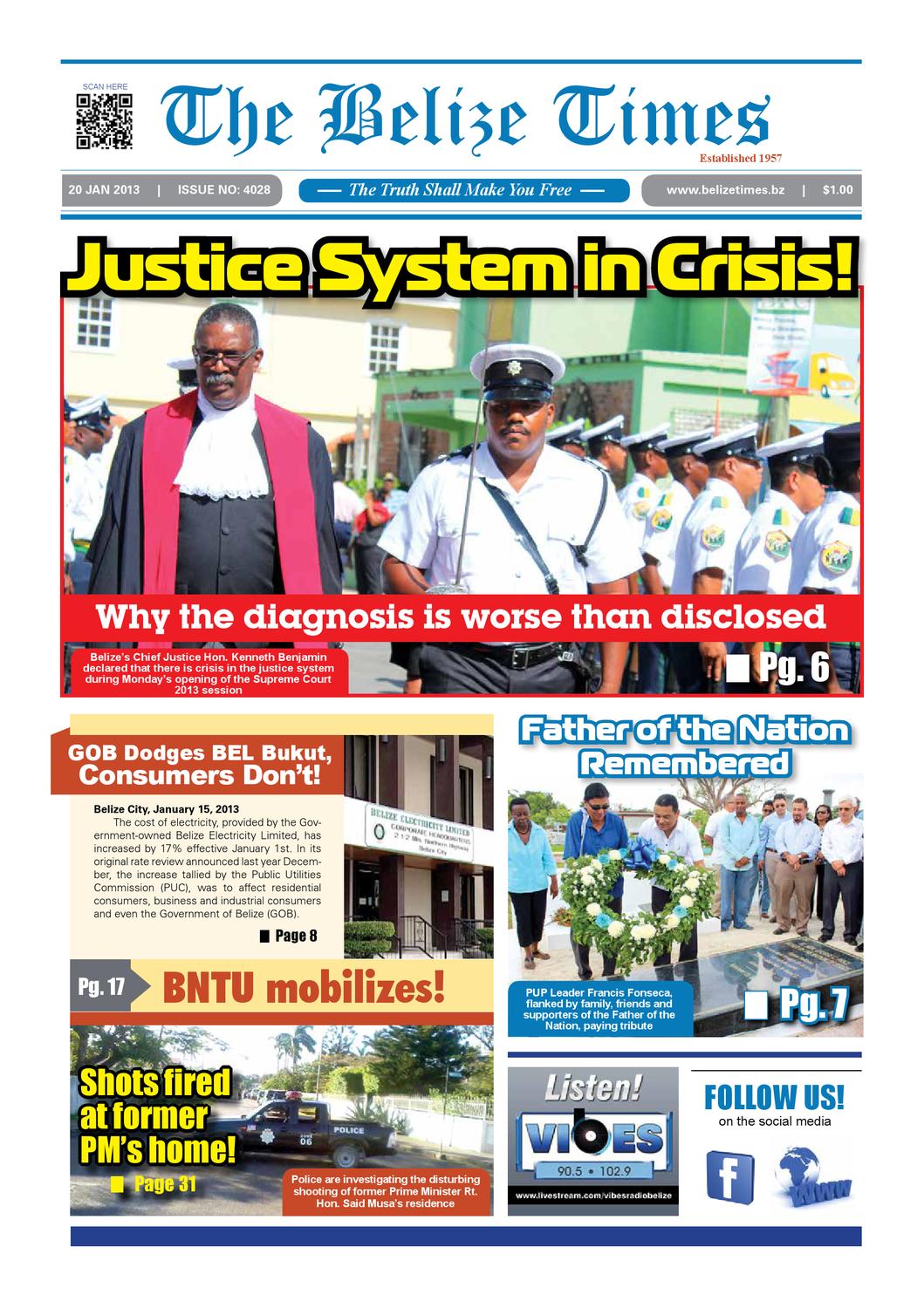 Belize Times January 20, 2013 by Belize Times Press - Issuu
