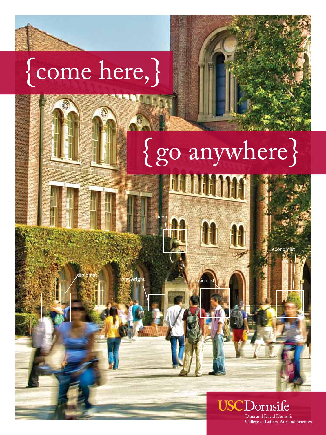 USC Dornsife College Recruitment view book by ETCH Creative - Issuu