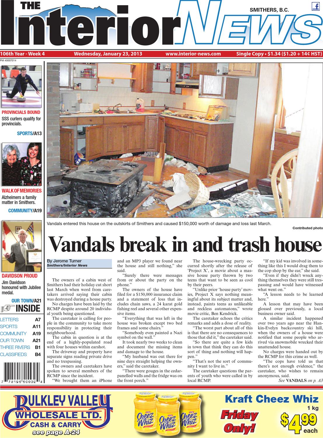 Smithers Interior News, January 23, 2013 by Black Press Media Group - Issuu