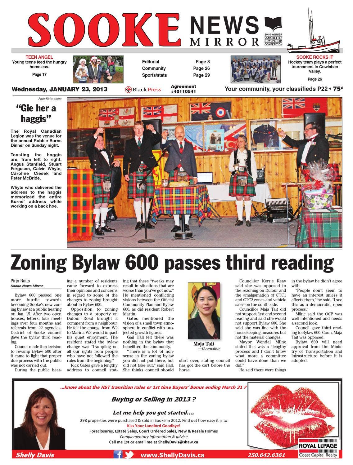 Sooke News Mirror, January 23, 2013 by Black Press Media Group - Issuu