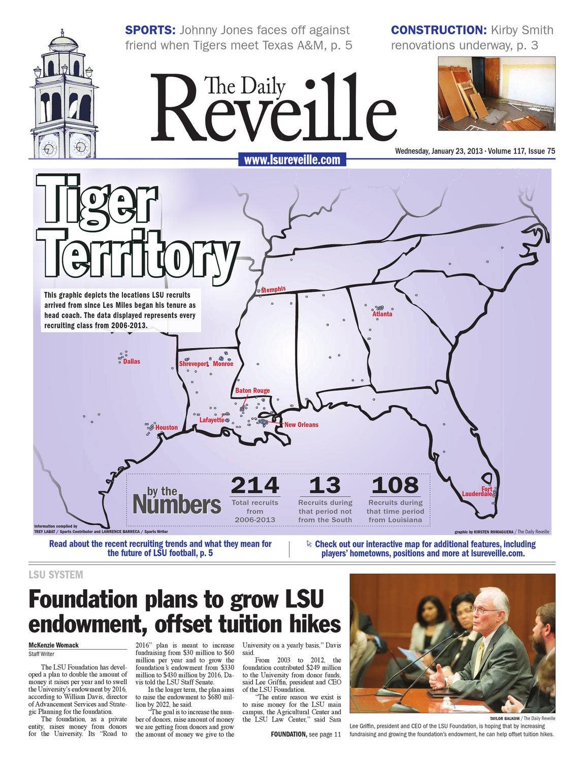 The Daily Reveille - January 23, 2013 by Reveille - Issuu