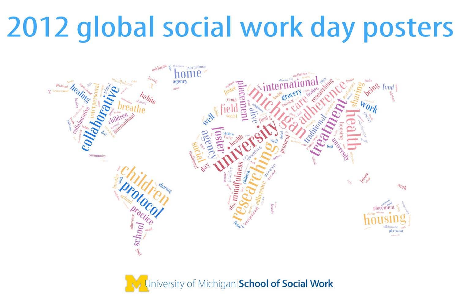 OGA Student Posters 2012 by University of Michigan School of Social ...