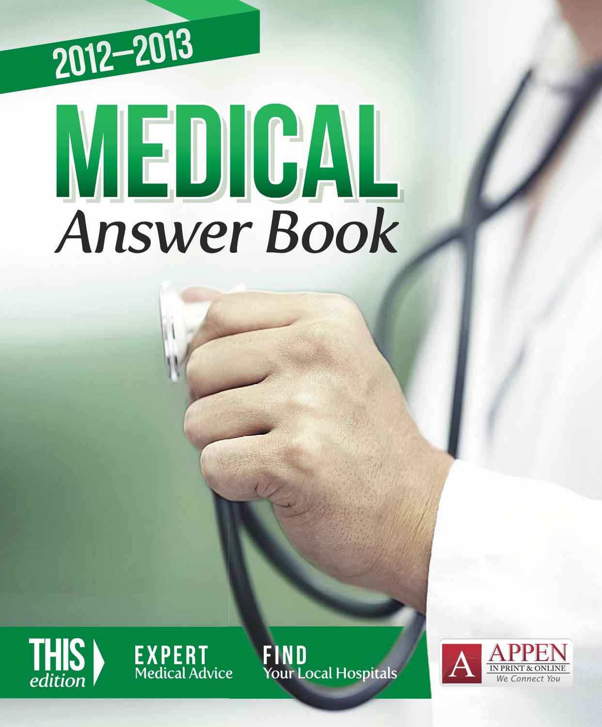 Medical Answer Book 2012-2013 by Appen Media Group - Issuu