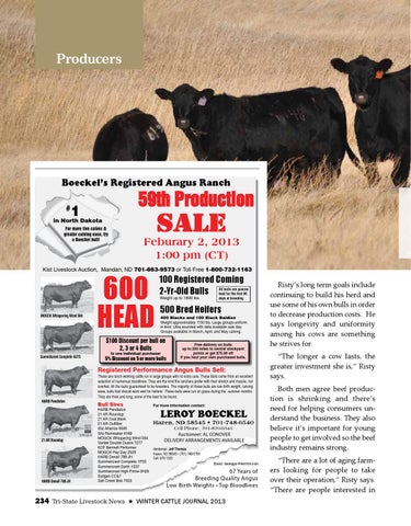 2013 Winter Cattle Journal by Tri-State Livestock News - Farmer ...