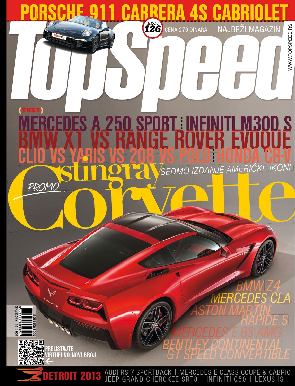 TopSpeed #126 by TopSpeed magazin (sadržaj) - Issuu