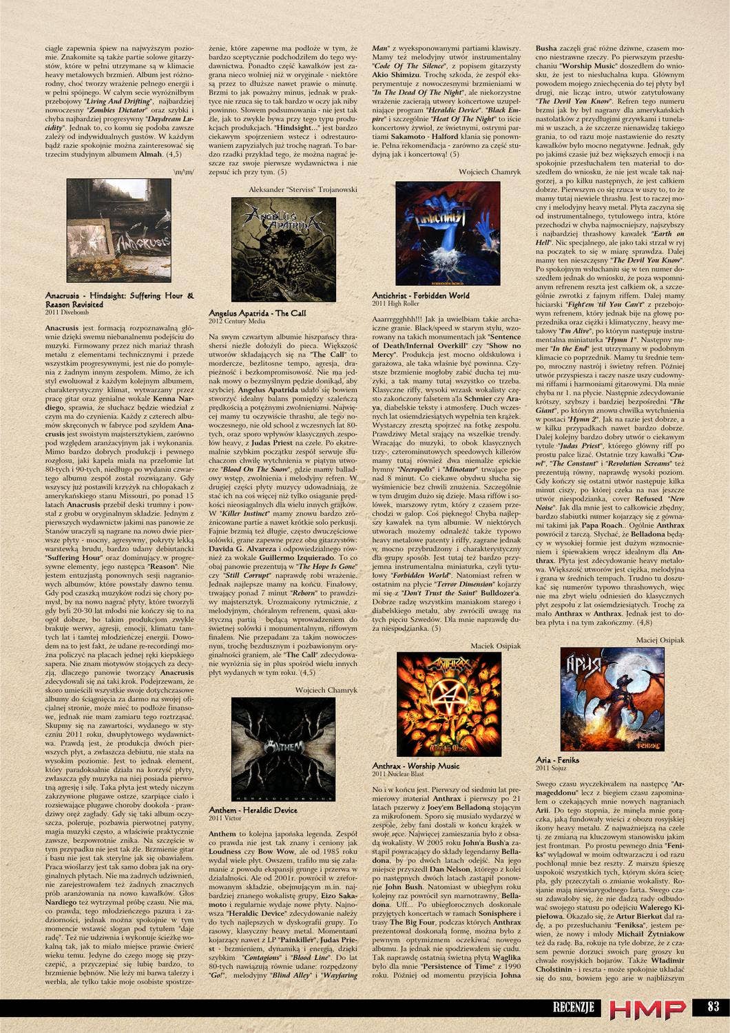 Heavy Metal Pages_No. 51 by Michal Mazur - Issuu