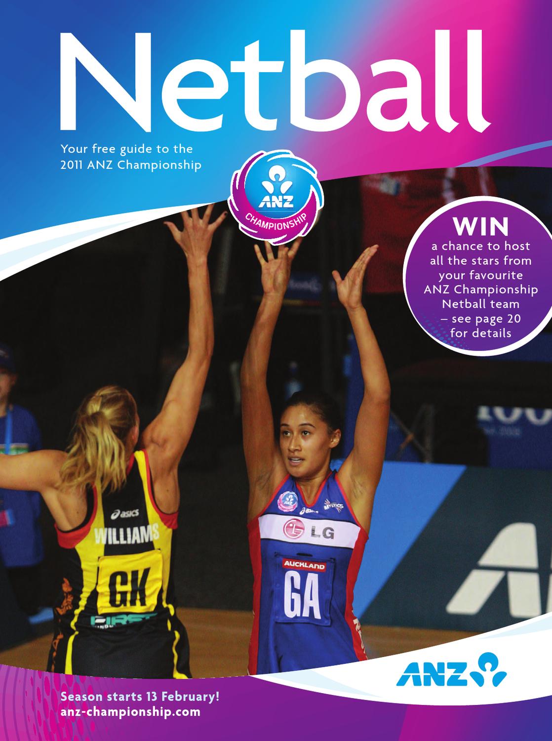 ANZ Netball 2011 by Oliver Lee Publications Ltd - Issuu