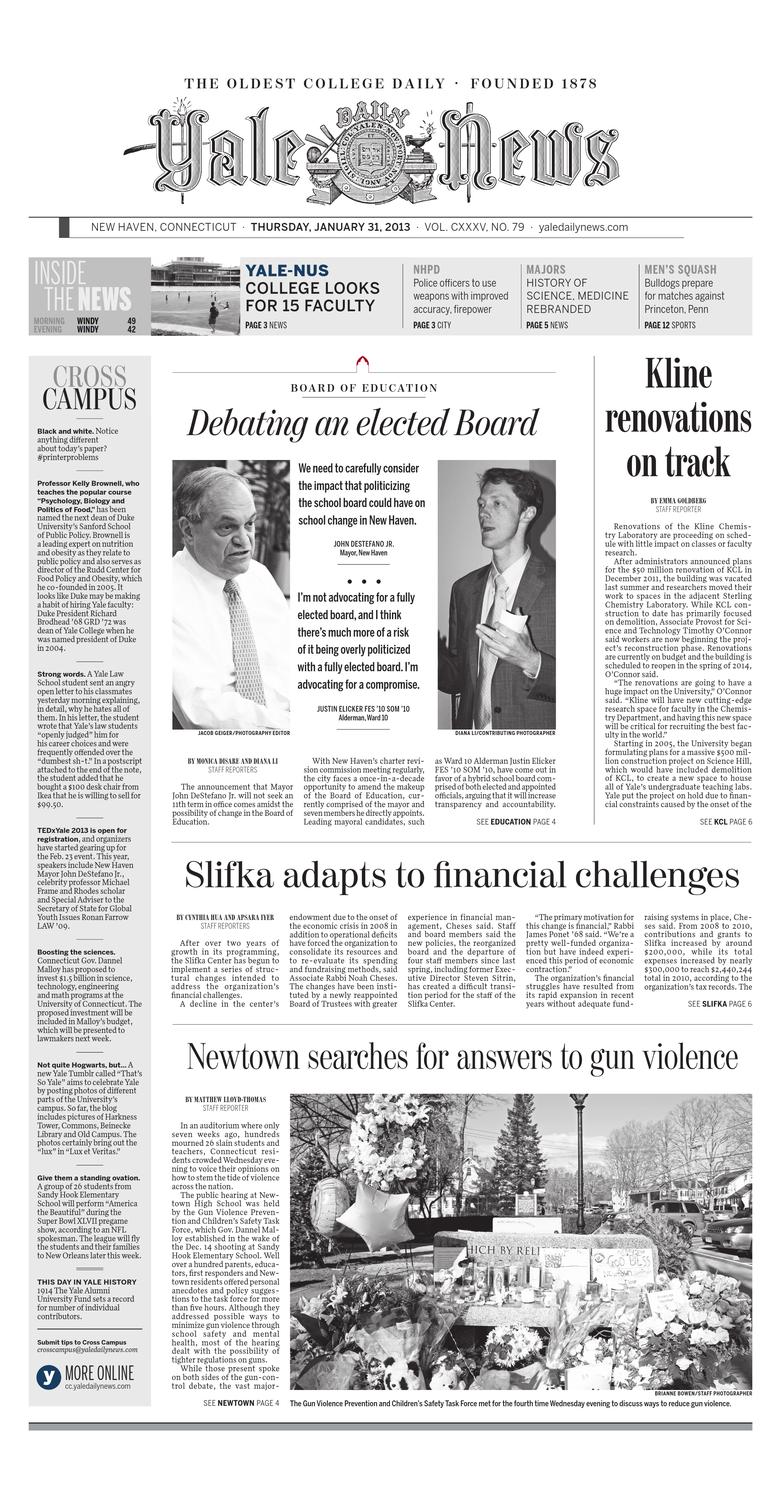 Today's Paper by Yale Daily News - Issuu