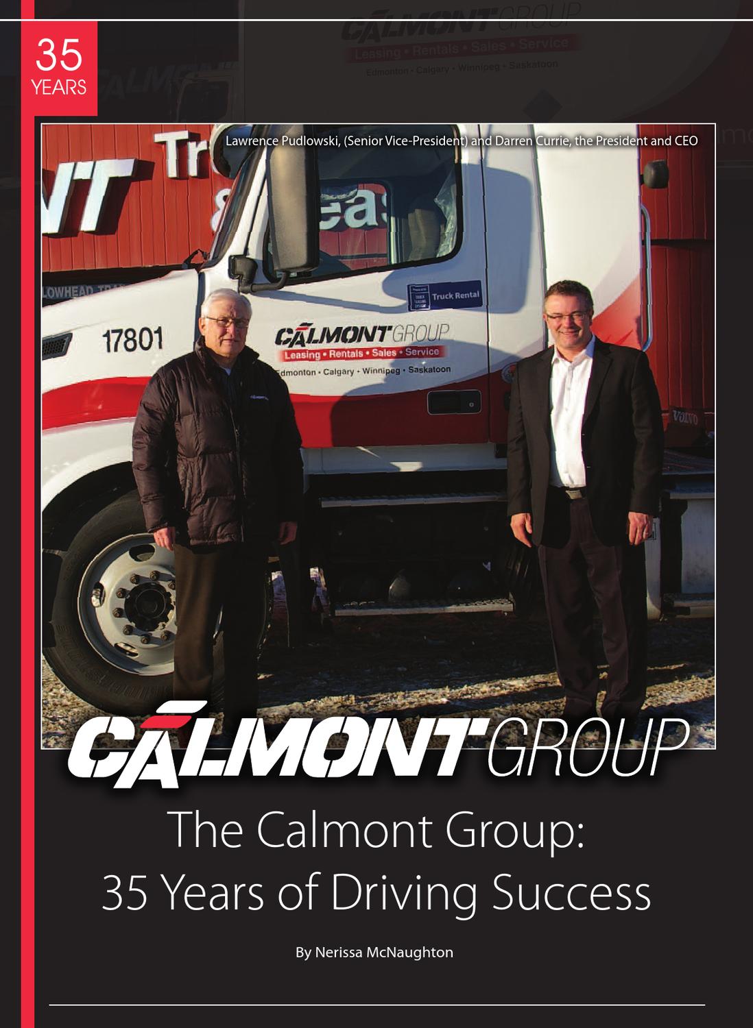 Calmont Group - 35th Anniversay by Business in Edmonton Magazine - Issuu
