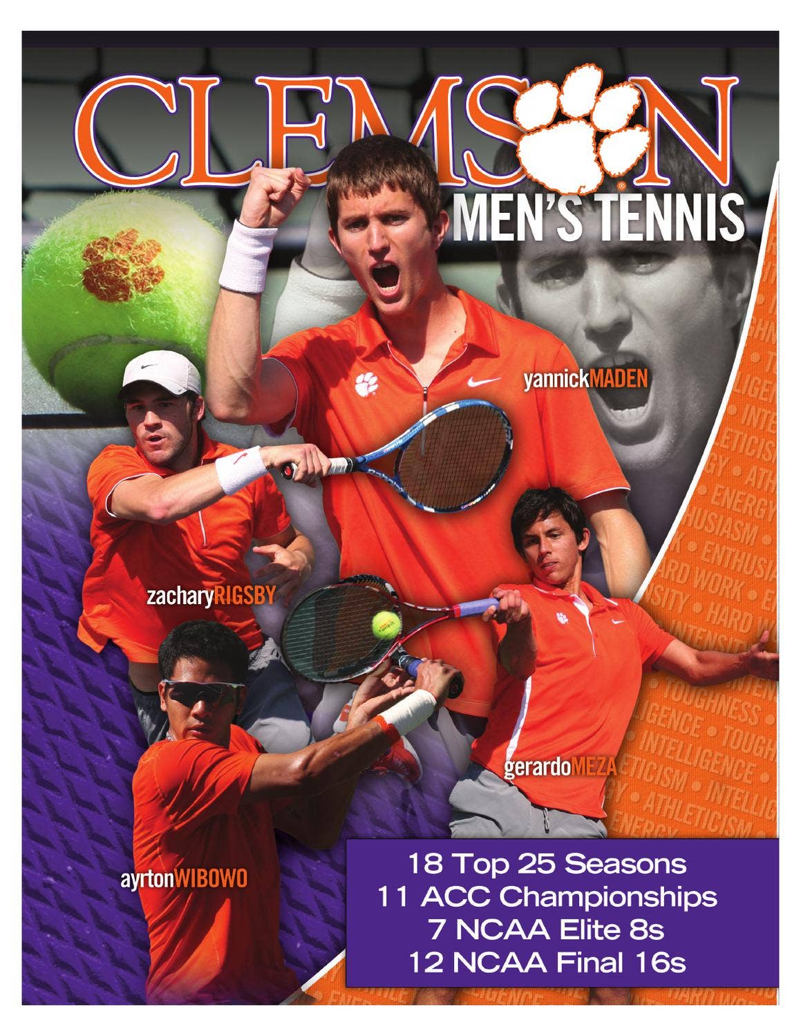2013 Clemson Men's Tennis Media Guide by Clemson Tigers - Issuu