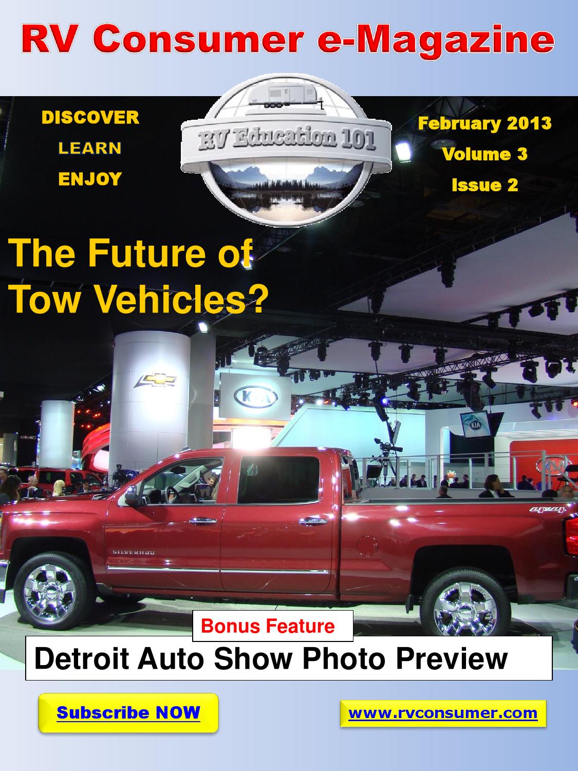 RV Consumer Magazine February 2013 by RV Education 101 - Issuu