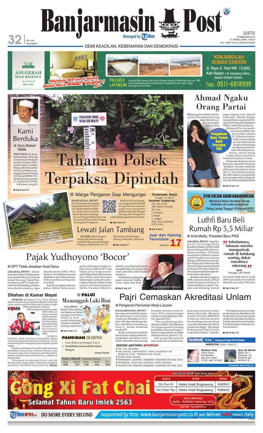 Banjarmasin Post edisi Sabtu, 2 Februari 2013 by Banjarmasin Post - Issuu
