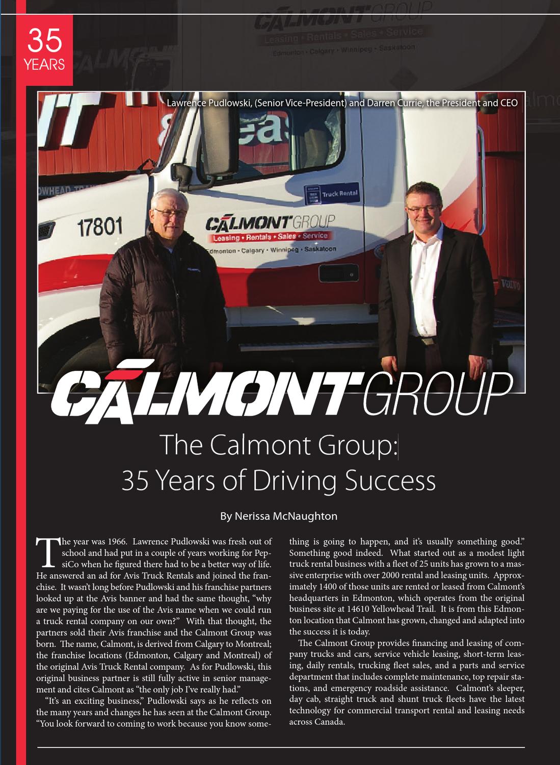 Calmont profile by Business in Calgary - Issuu