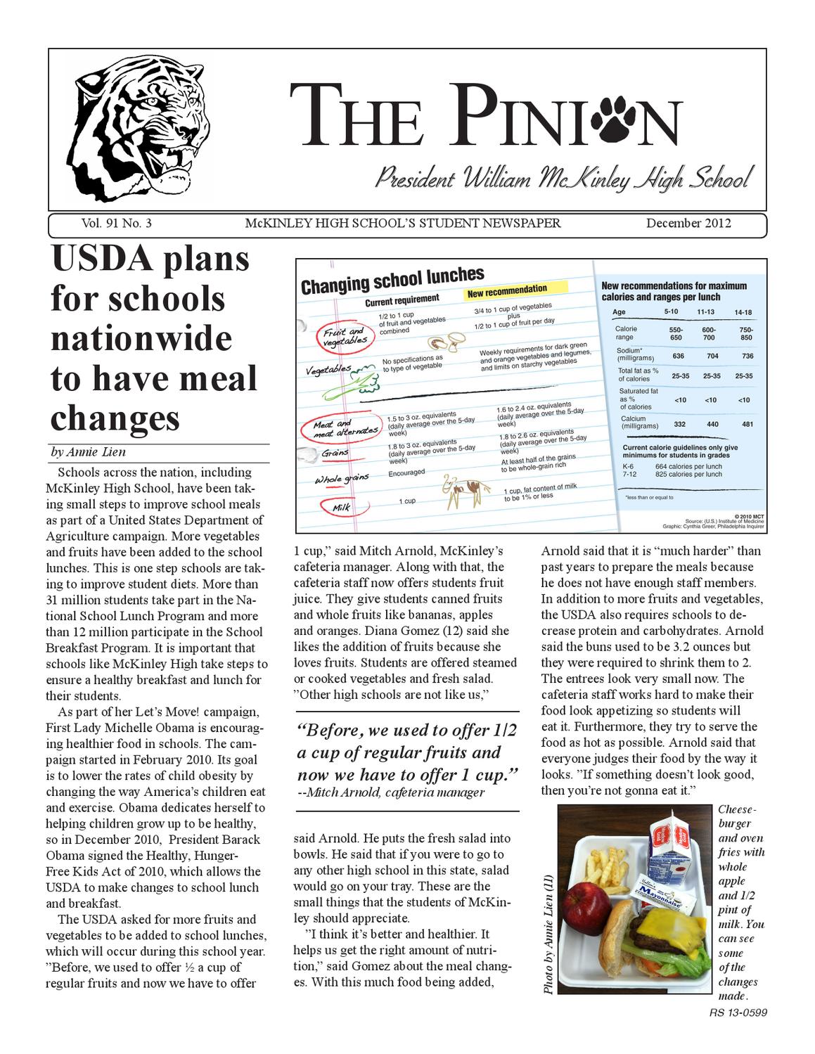 The Pinion Vol. 91 No. 3 by The Pinion - McKinley High School - Issuu