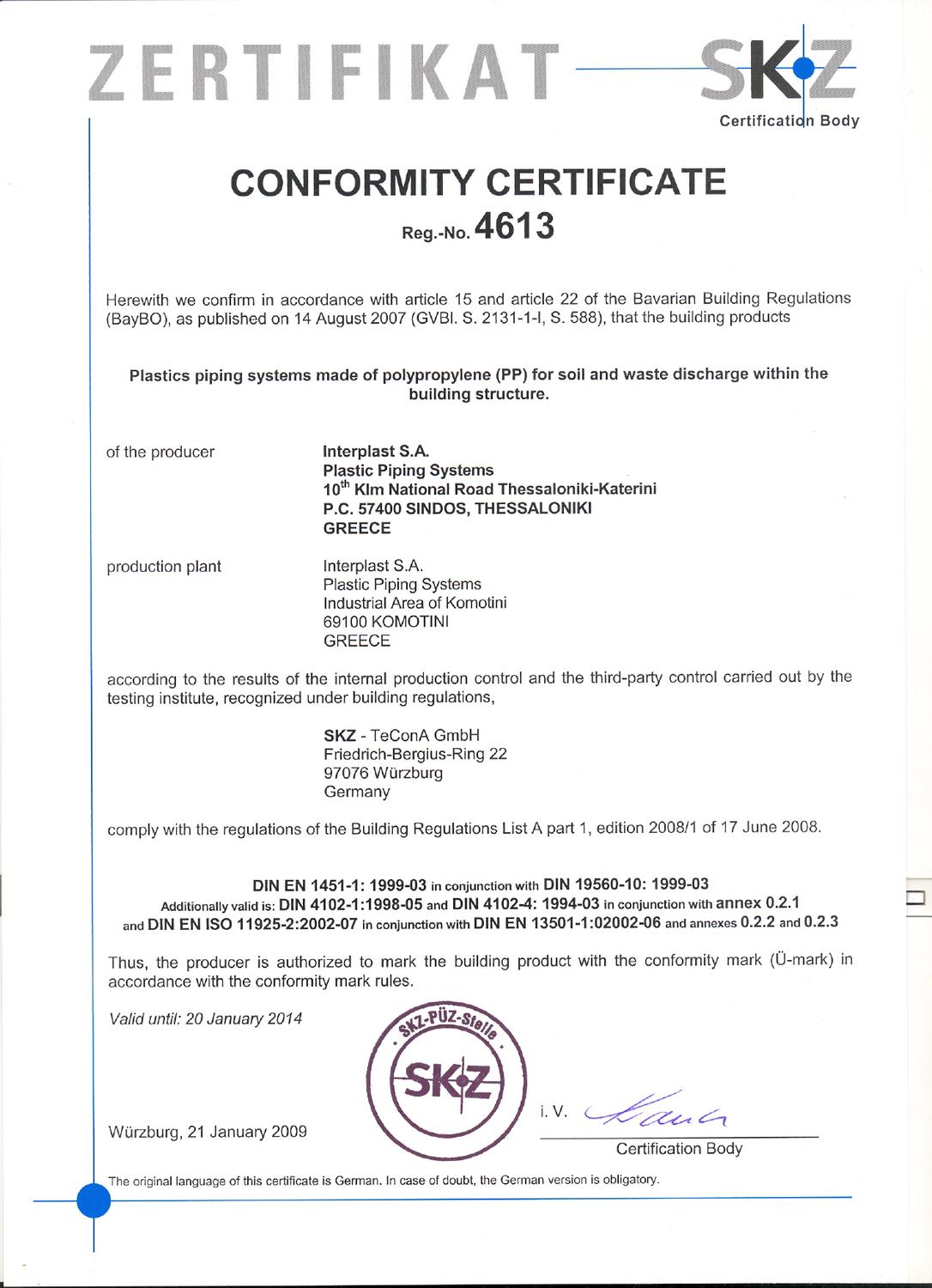 Interplast Certifications by GREEK EXPORT ALMANAC - Issuu