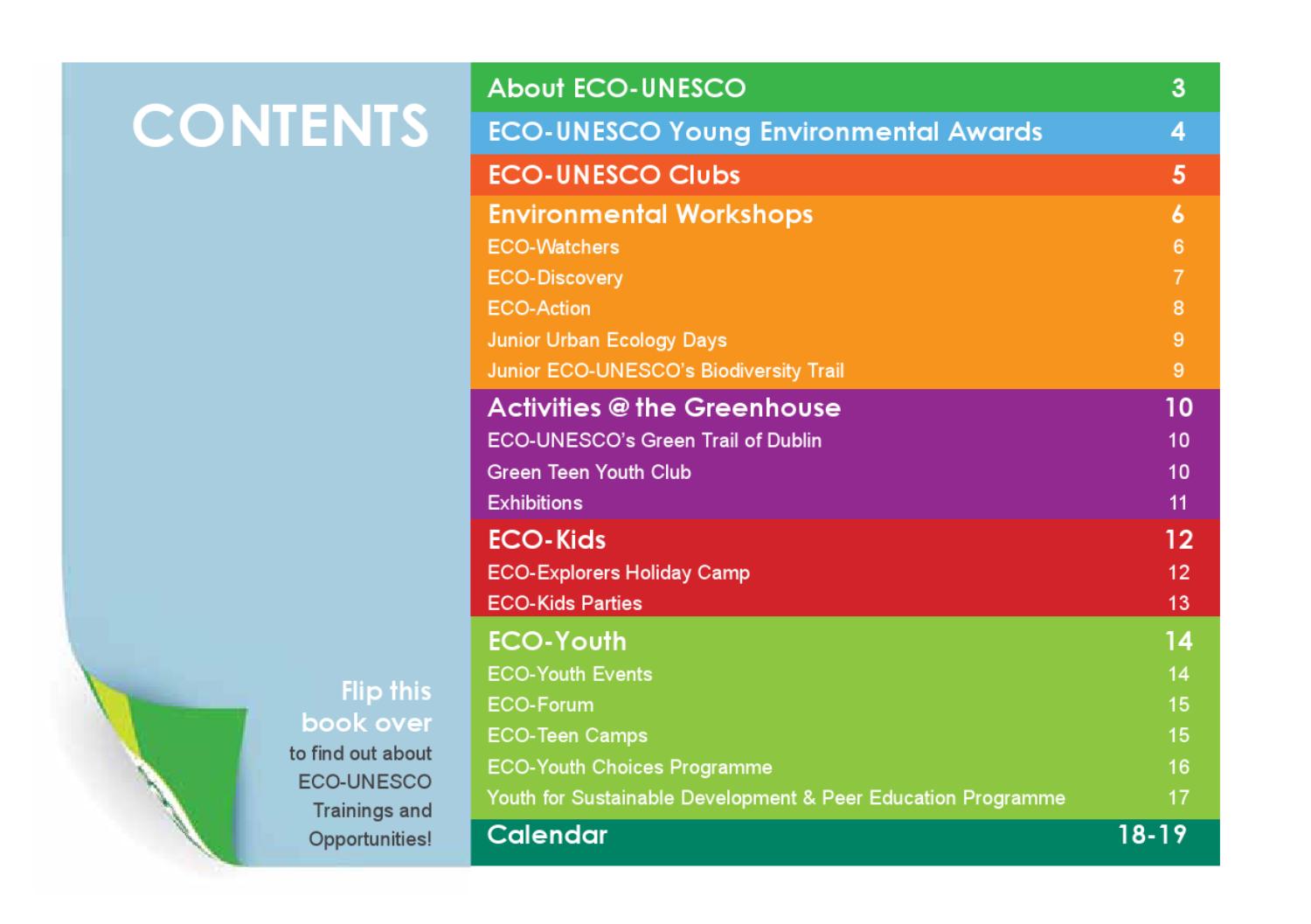 ECO-UNESCO Youth Prospectus by ECO-UNESCO - Issuu
