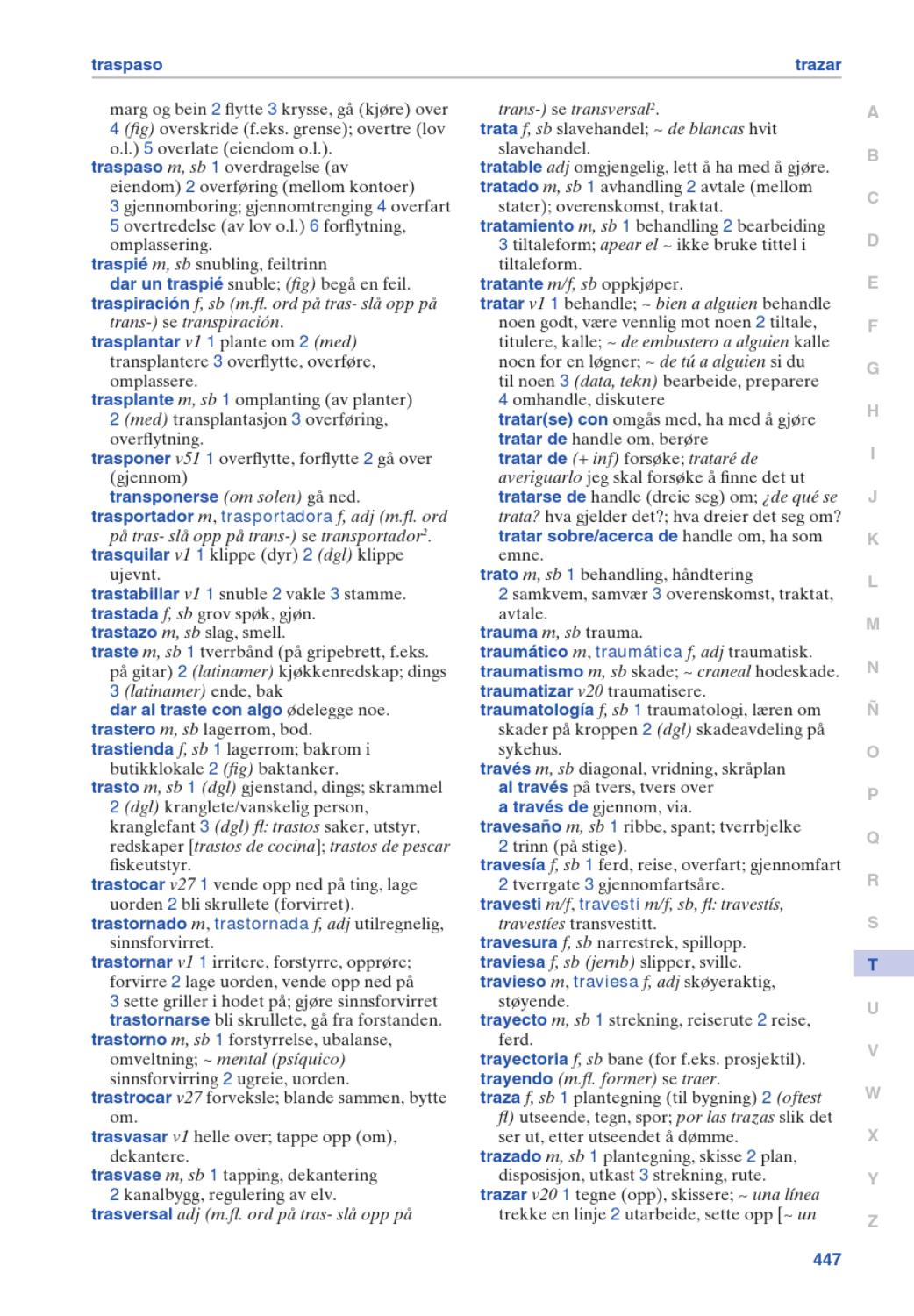 Spansk ordbok by Cappelen Damm - Issuu