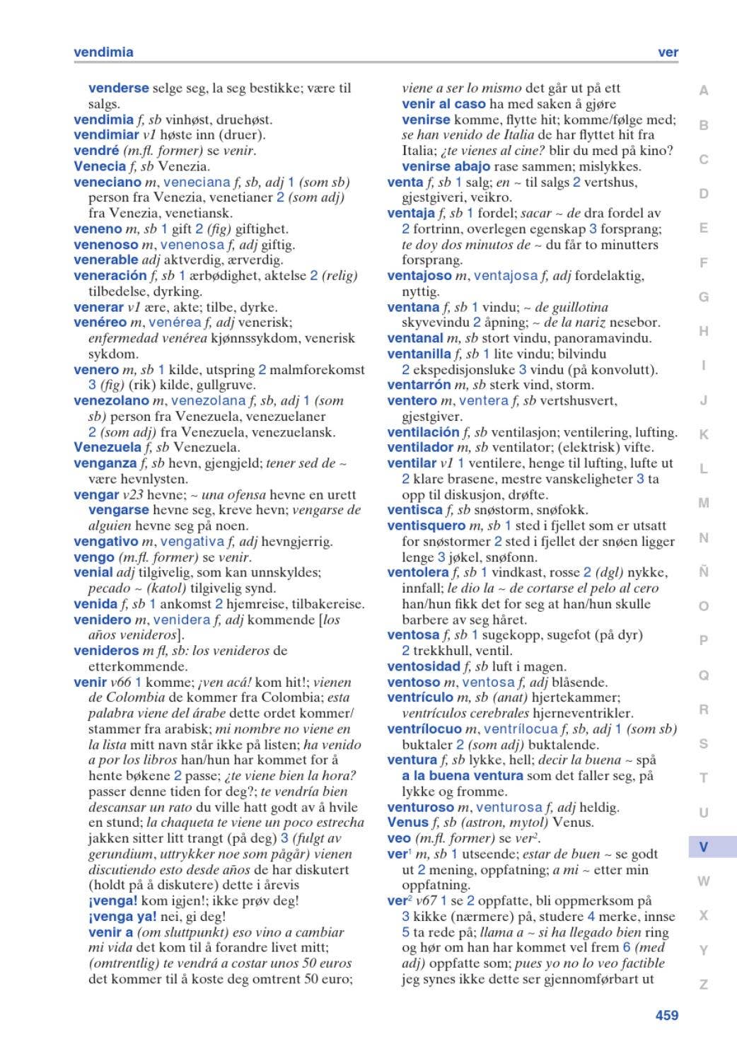 Spansk ordbok by Cappelen Damm - Issuu