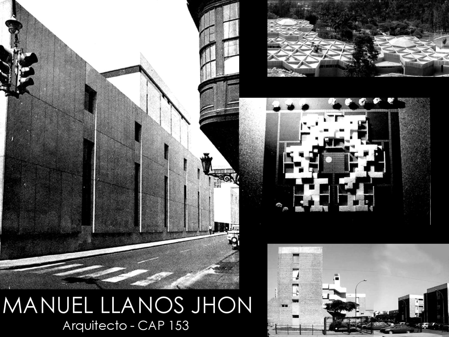 Manuel Llanos John - Works on social housing, informal settlements ...