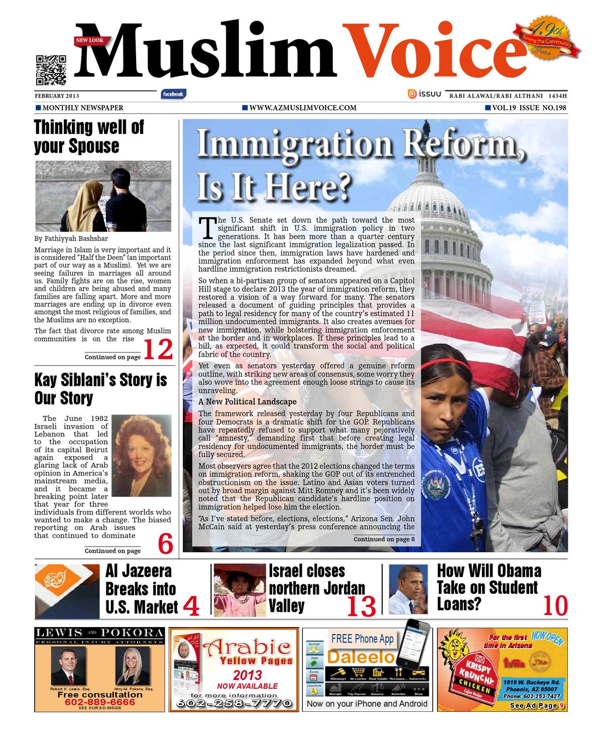 Muslim Voice newspaper February 2013 by Arabesque Media & Breek Media ...