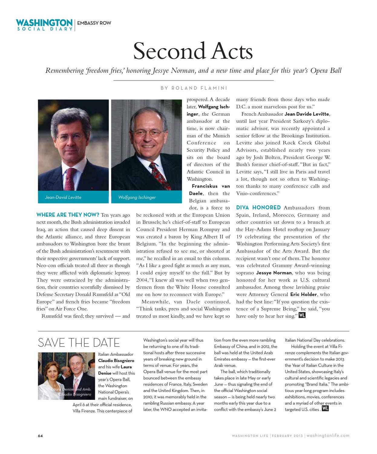 Washington Life Magazine - February 2013 by Washington Life Magazine ...