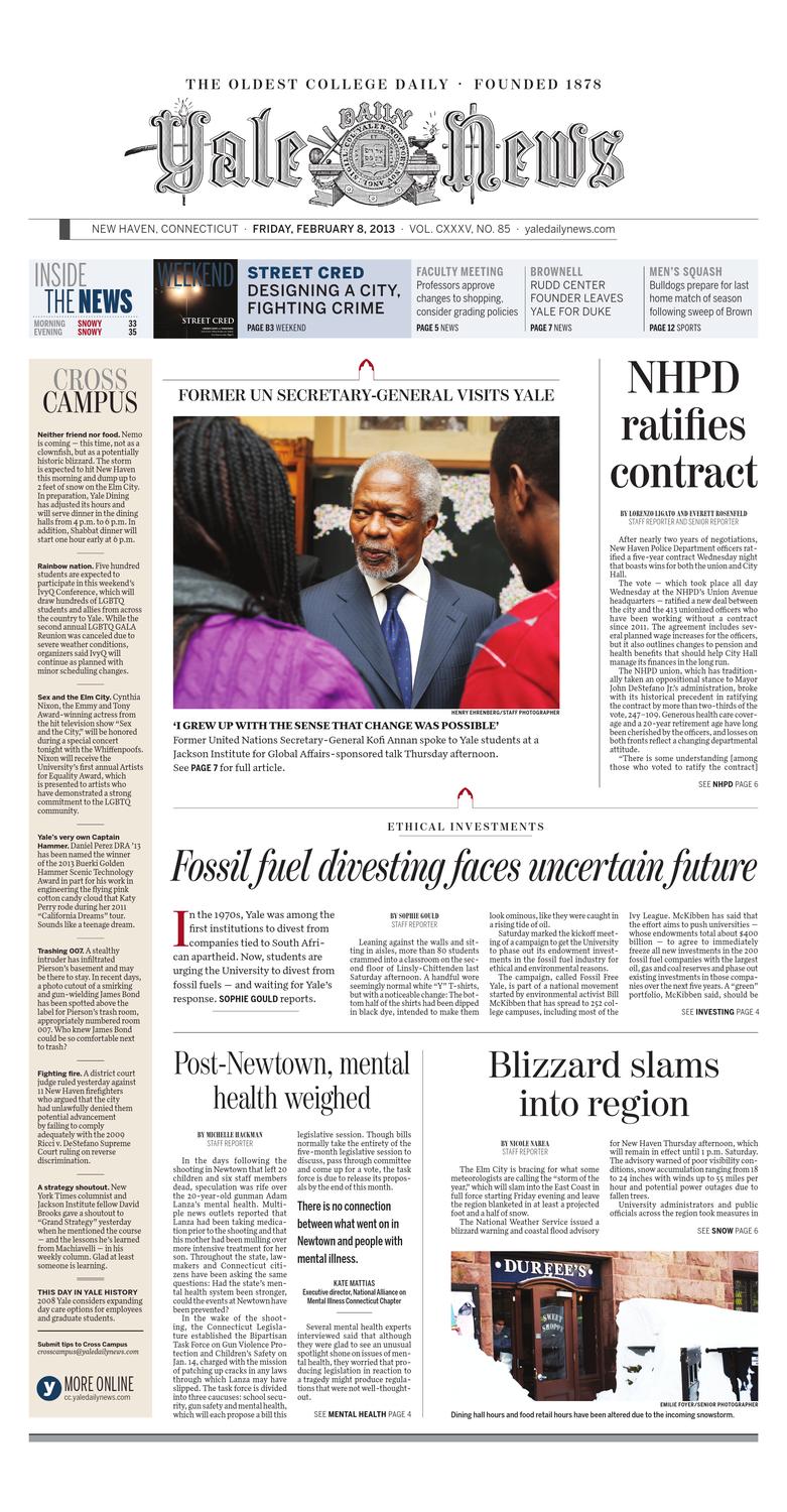 Today's Paper by Yale Daily News - Issuu