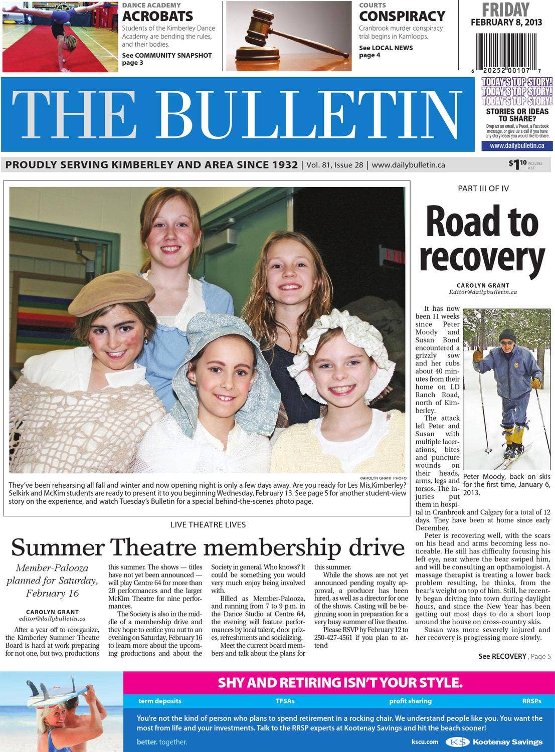 Kimberley Daily Bulletin, February 08, 2013 by Black Press Media Group ...