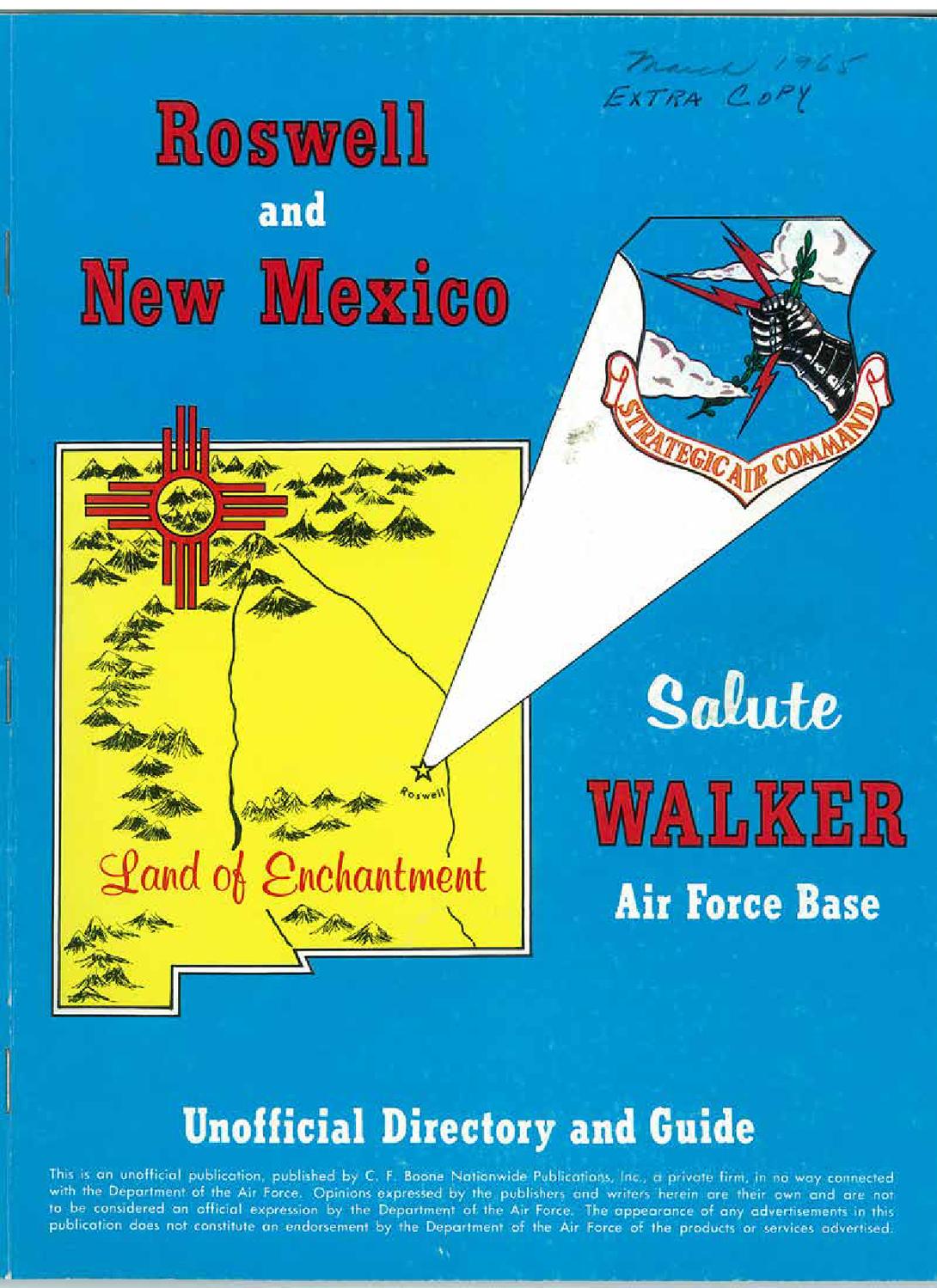 1965 Walker AFB Guide by Juliana Halvorson - Issuu