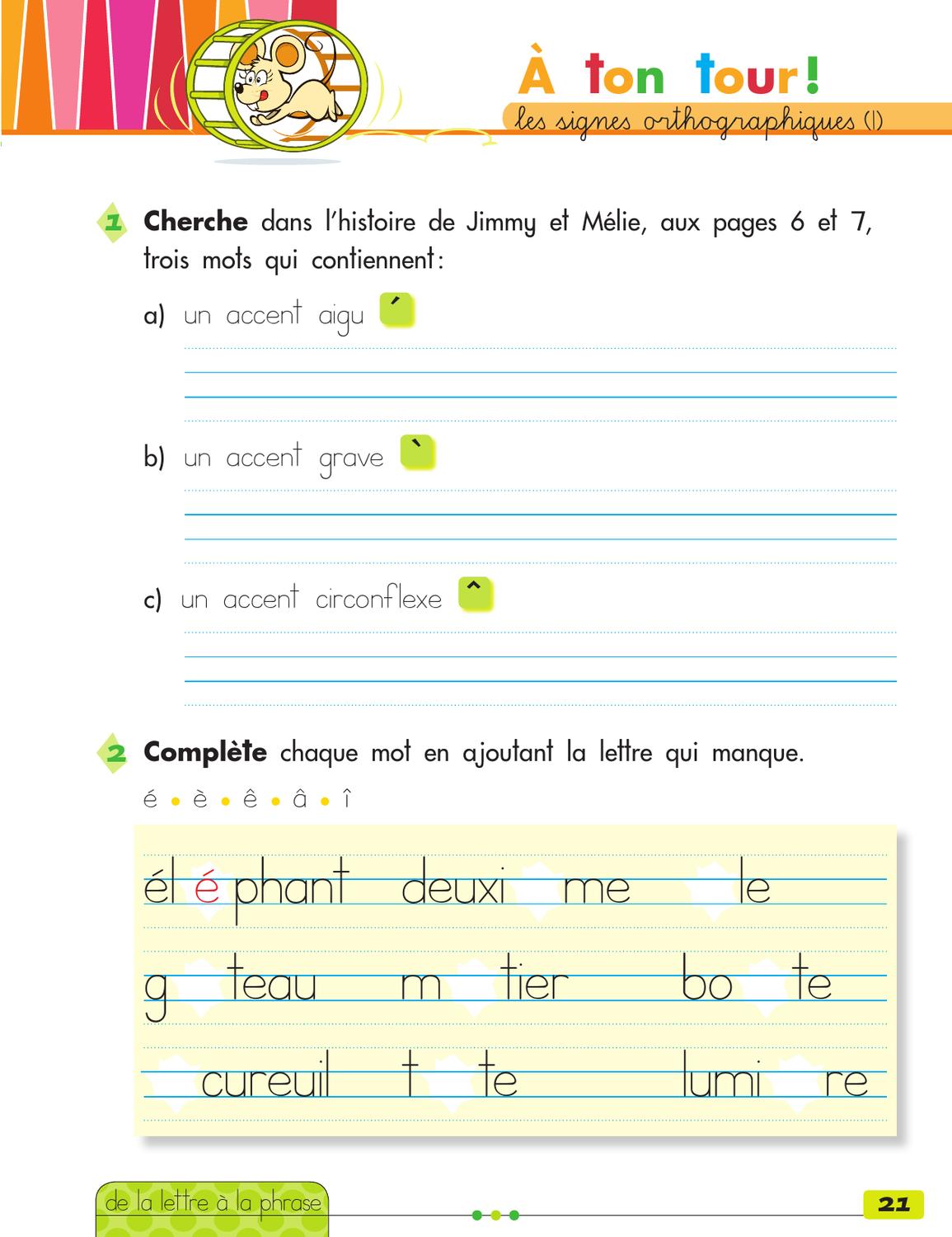 Ma petite grammaire 2e année 2e Éd. by Les Éditions CEC - Issuu