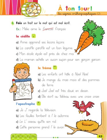 Ma petite grammaire 2e année 2e Éd. by Les Éditions CEC - Issuu