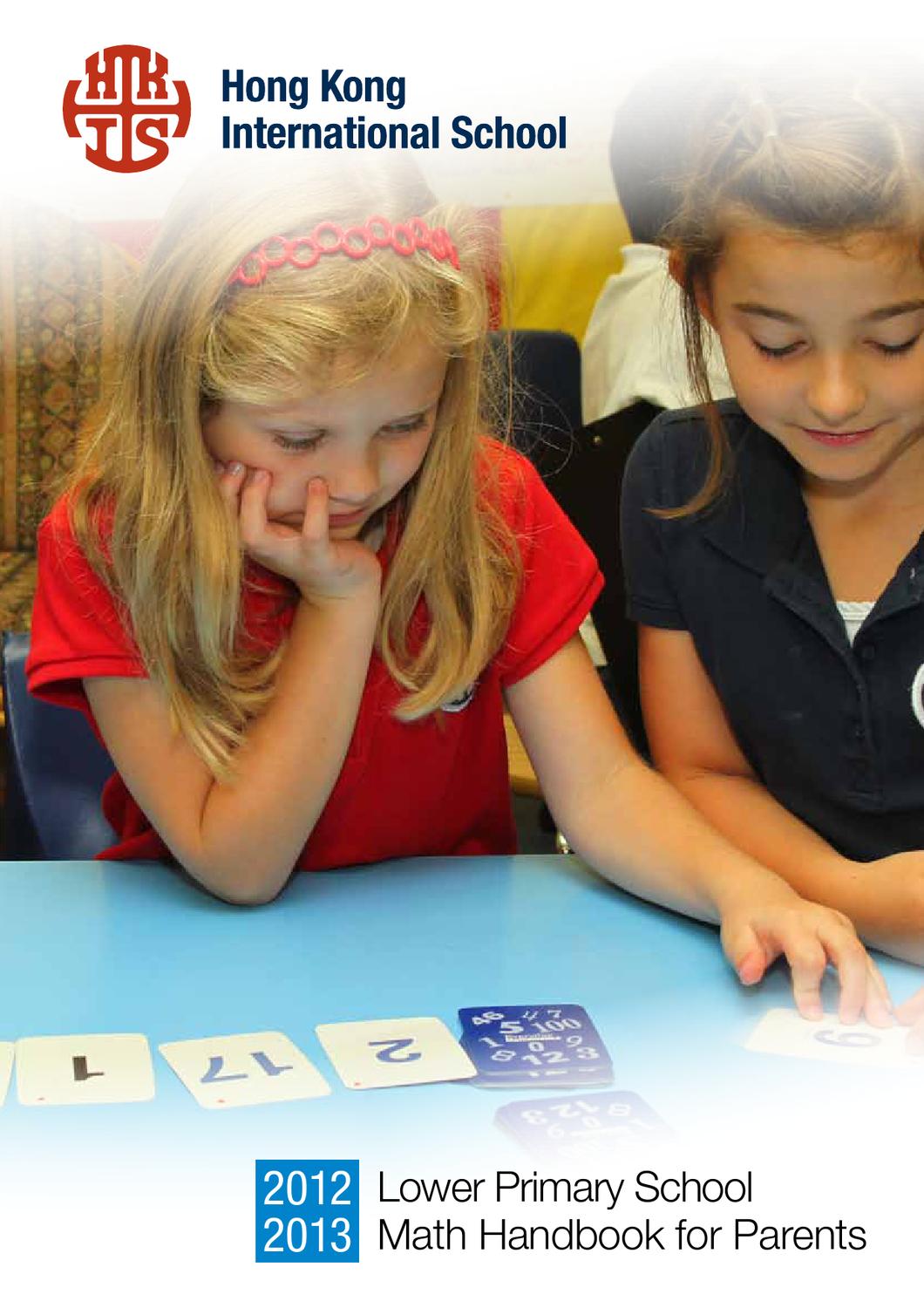 Lower Primary Math Handbook 2012-13 by Hong Kong International School ...