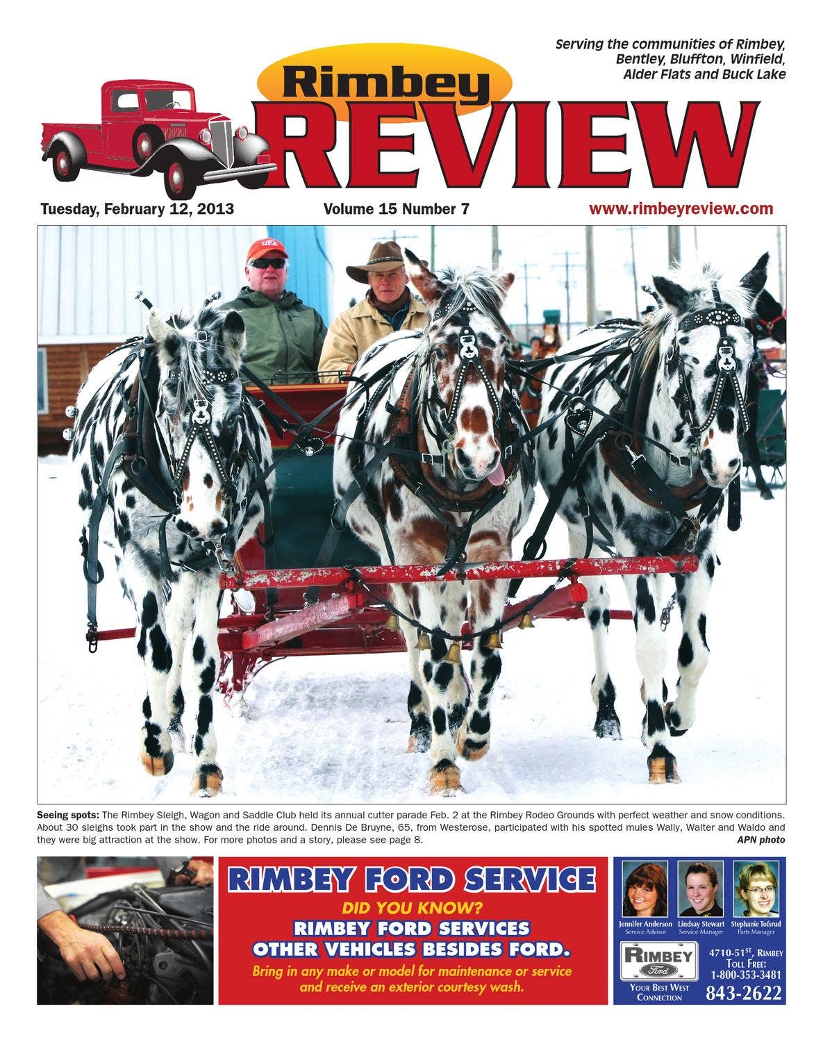 Rimbey Review, February 12, 2013 by Black Press Media Group - Issuu