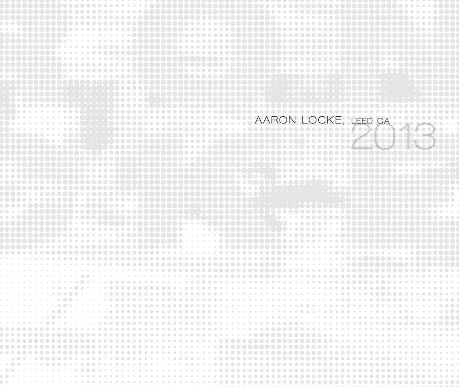 Aaron locke Portfolio by Aaron Locke - Issuu