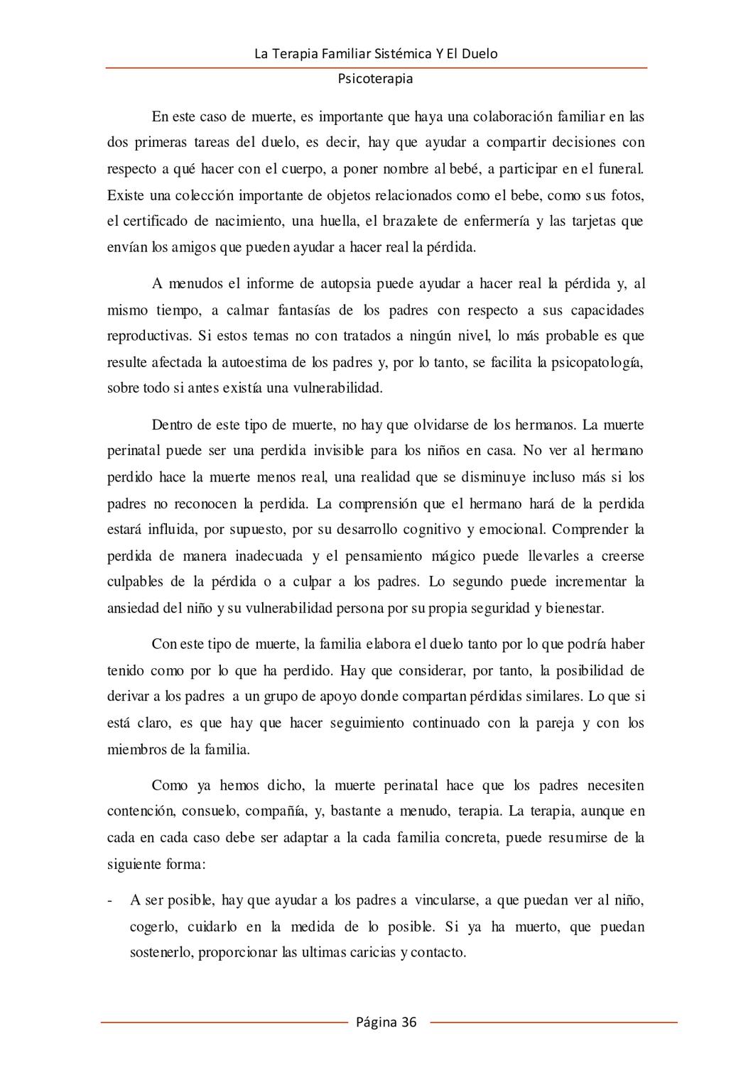 La terapia familiar sistémica y el duelo by Sandy Haro - Issuu