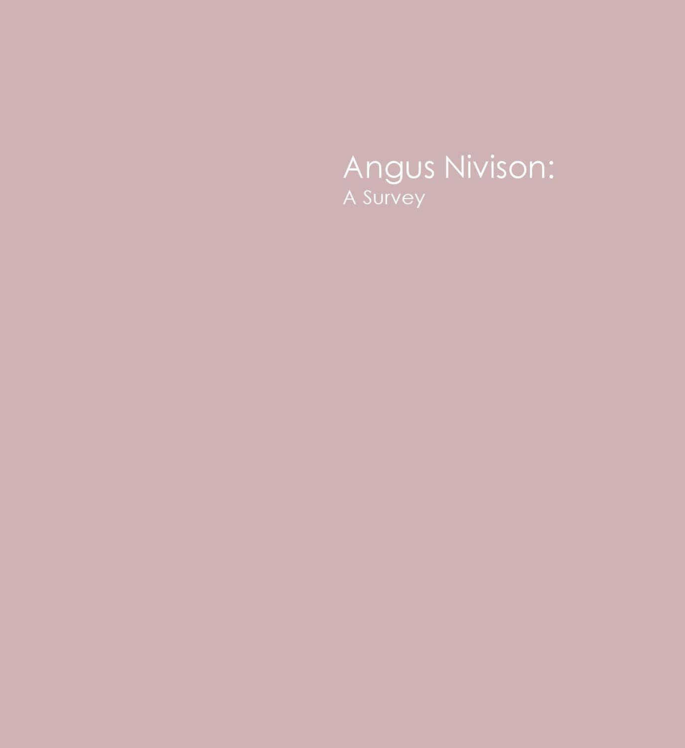 Angus Nivison: A Survey by Utopia Art Sydney - Issuu
