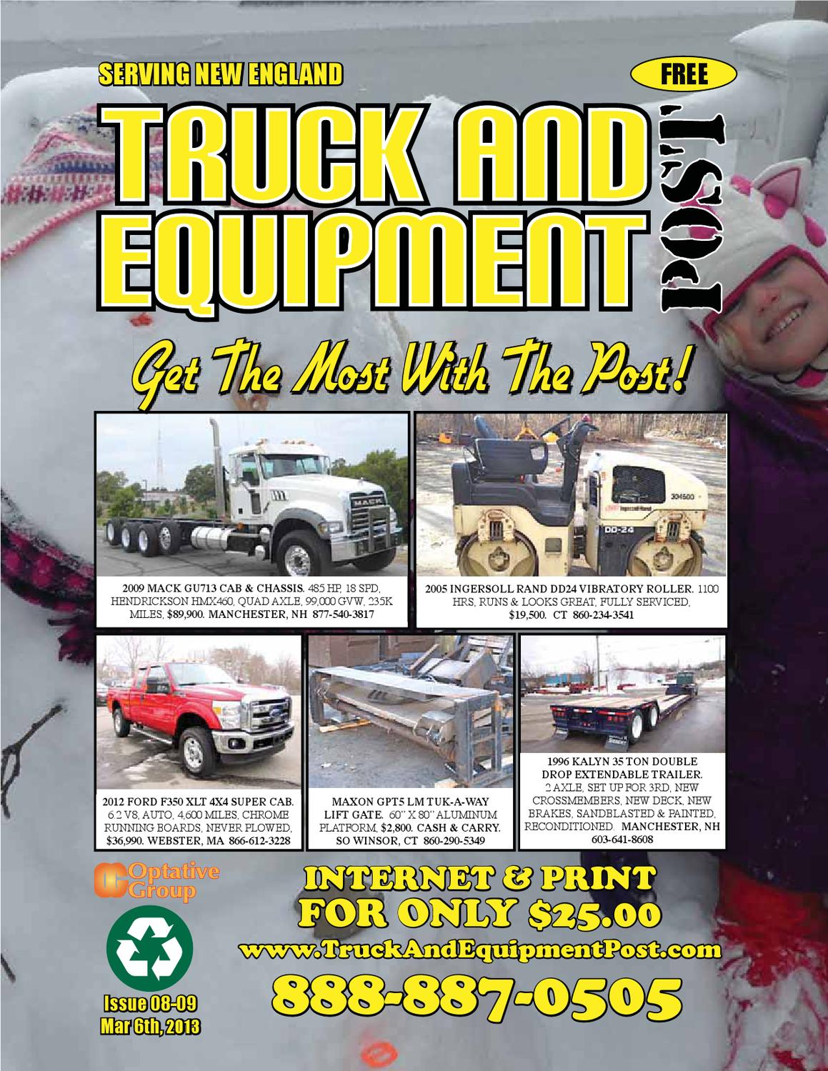Truck And Equipment Post - Issue #08-09 by 1ClickAway - Issuu