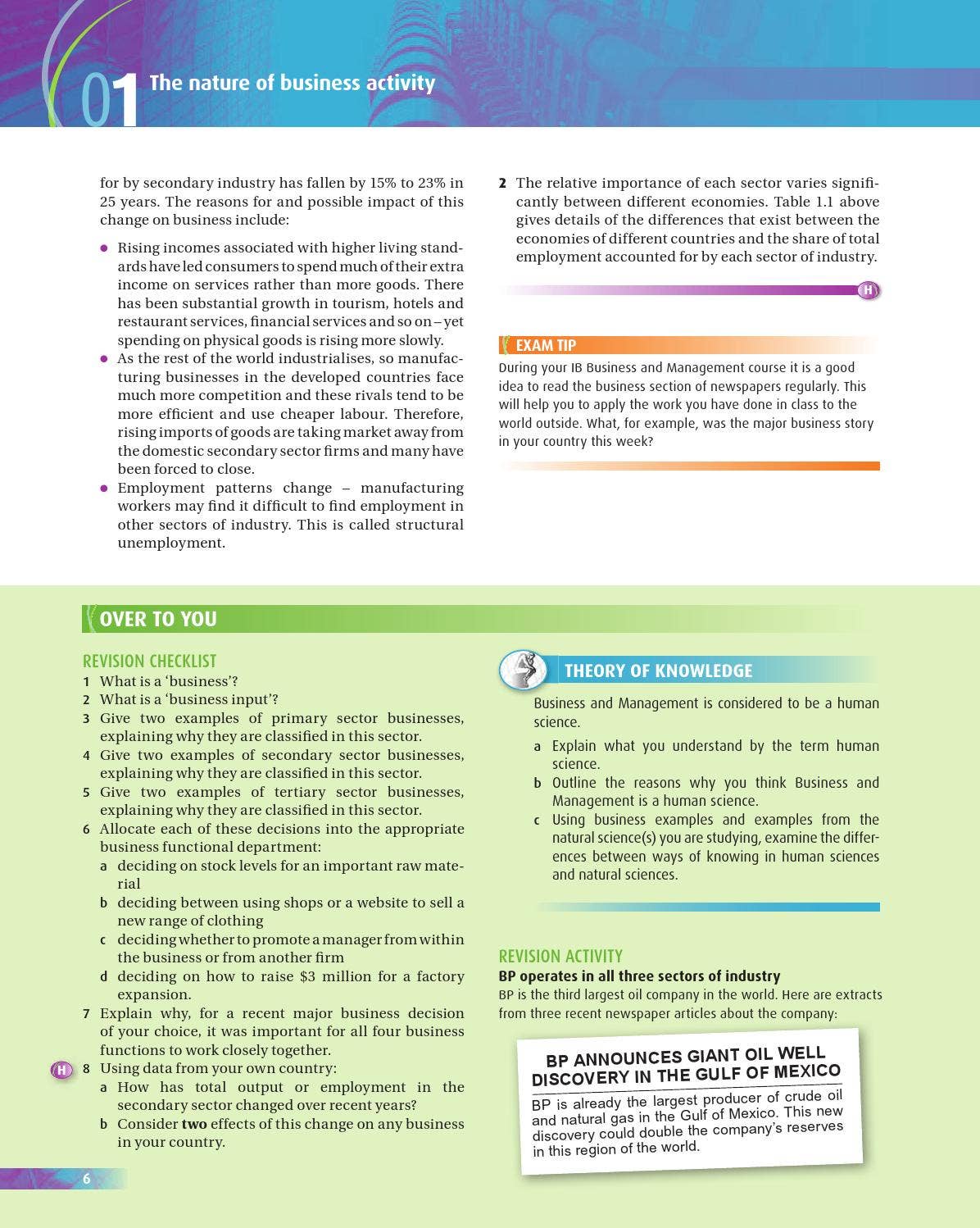 Business and Management for the IB Diploma by Cambridge International ...