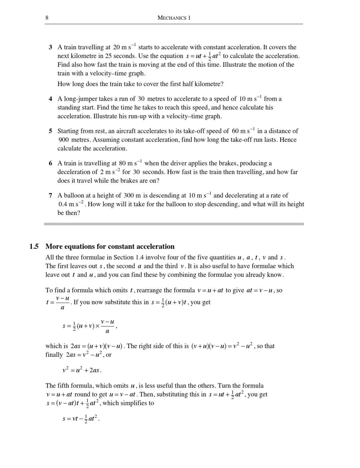 Advanced Level Mathematics: Mechanics 1 by Cambridge International ...