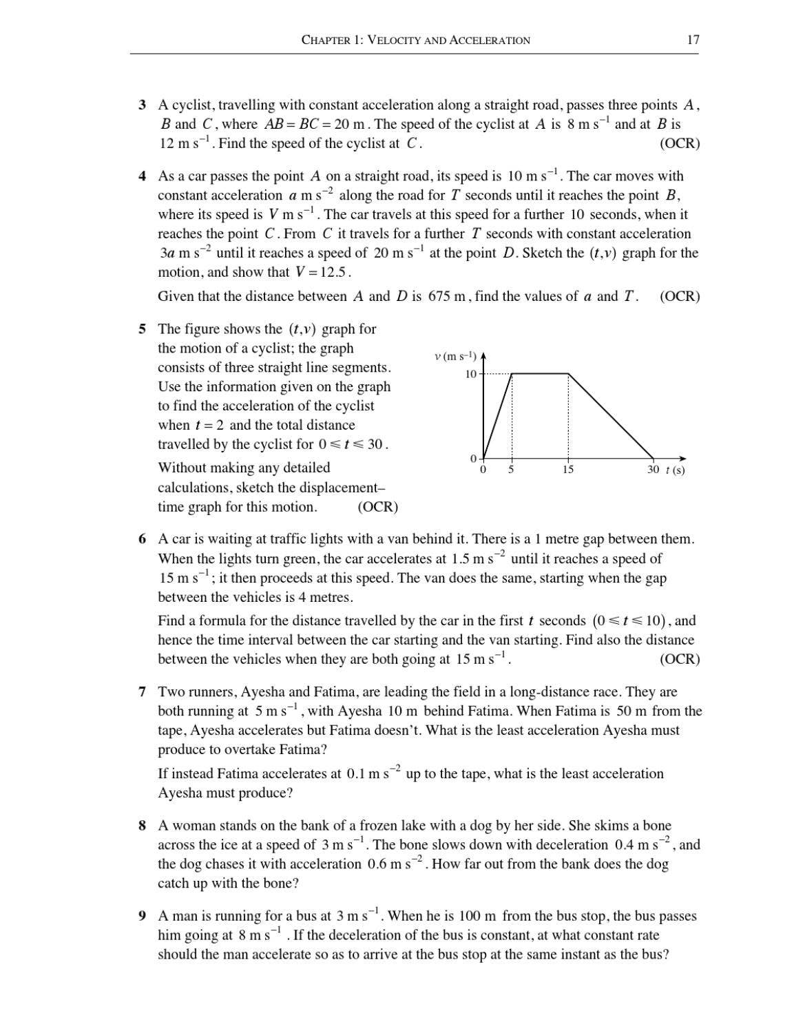 Advanced Level Mathematics: Mechanics 1 by Cambridge International ...