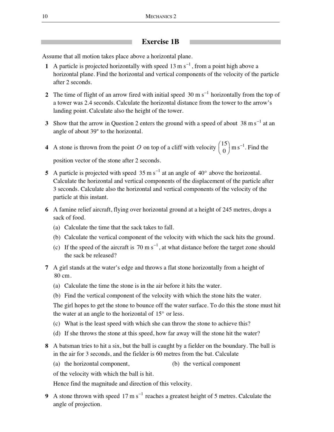 Advanced Level Mathematics: Mechanics 2 by Cambridge International ...
