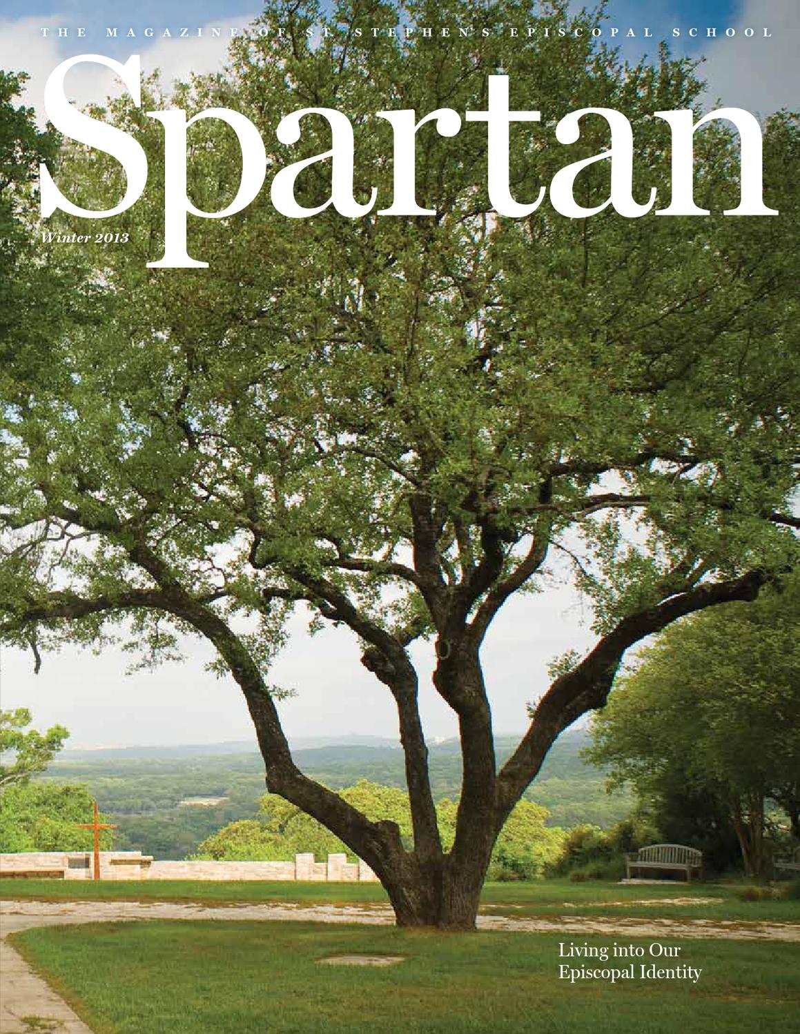 Spartan magazine, Winter 2013 by St. Stephen's Episcopal School - Issuu