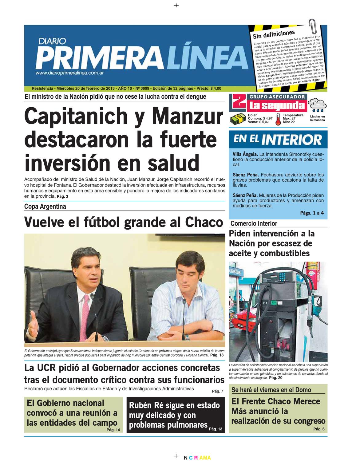 Primera Linea 3699 20-02-2013 by Diario Primera Linea - Issuu