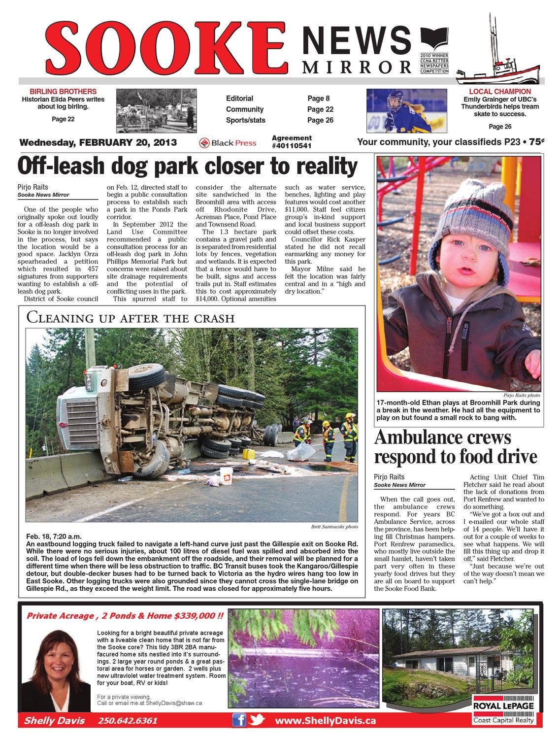 Sooke News Mirror, February 20, 2013 by Black Press Media Group - Issuu