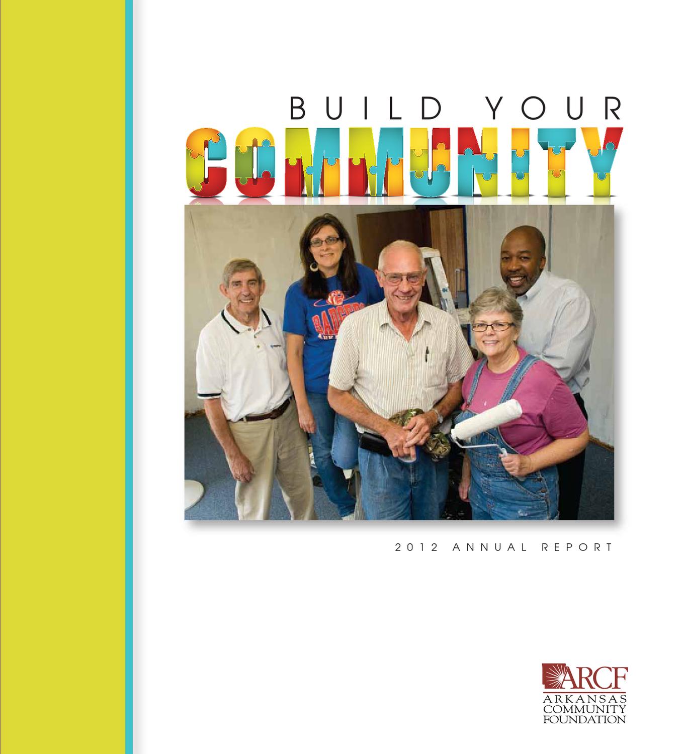 ARCF Annual Report 2013 by Arkansas Community Foundation - Issuu