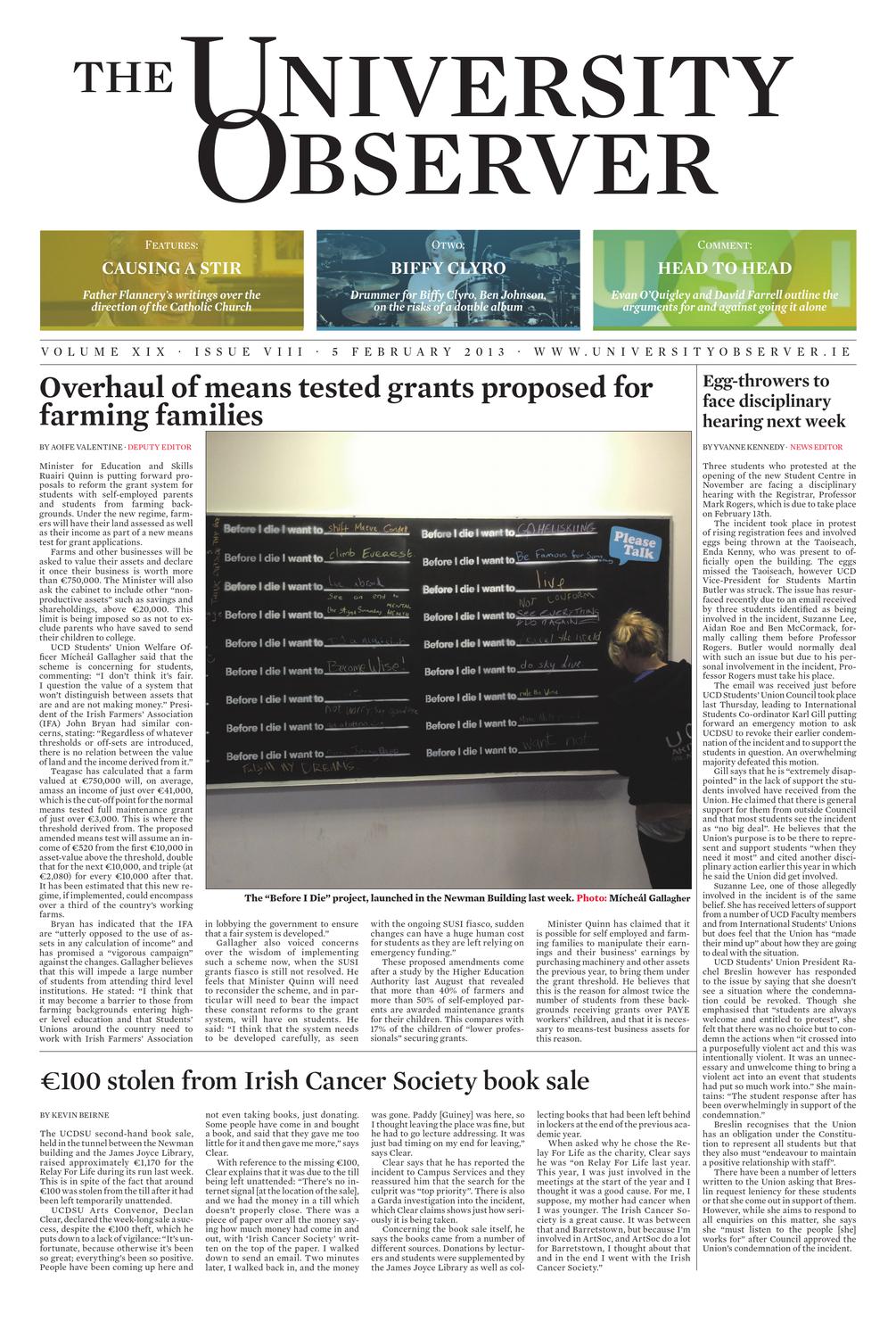 University Observer - Issue IX by The University Observer - Issuu