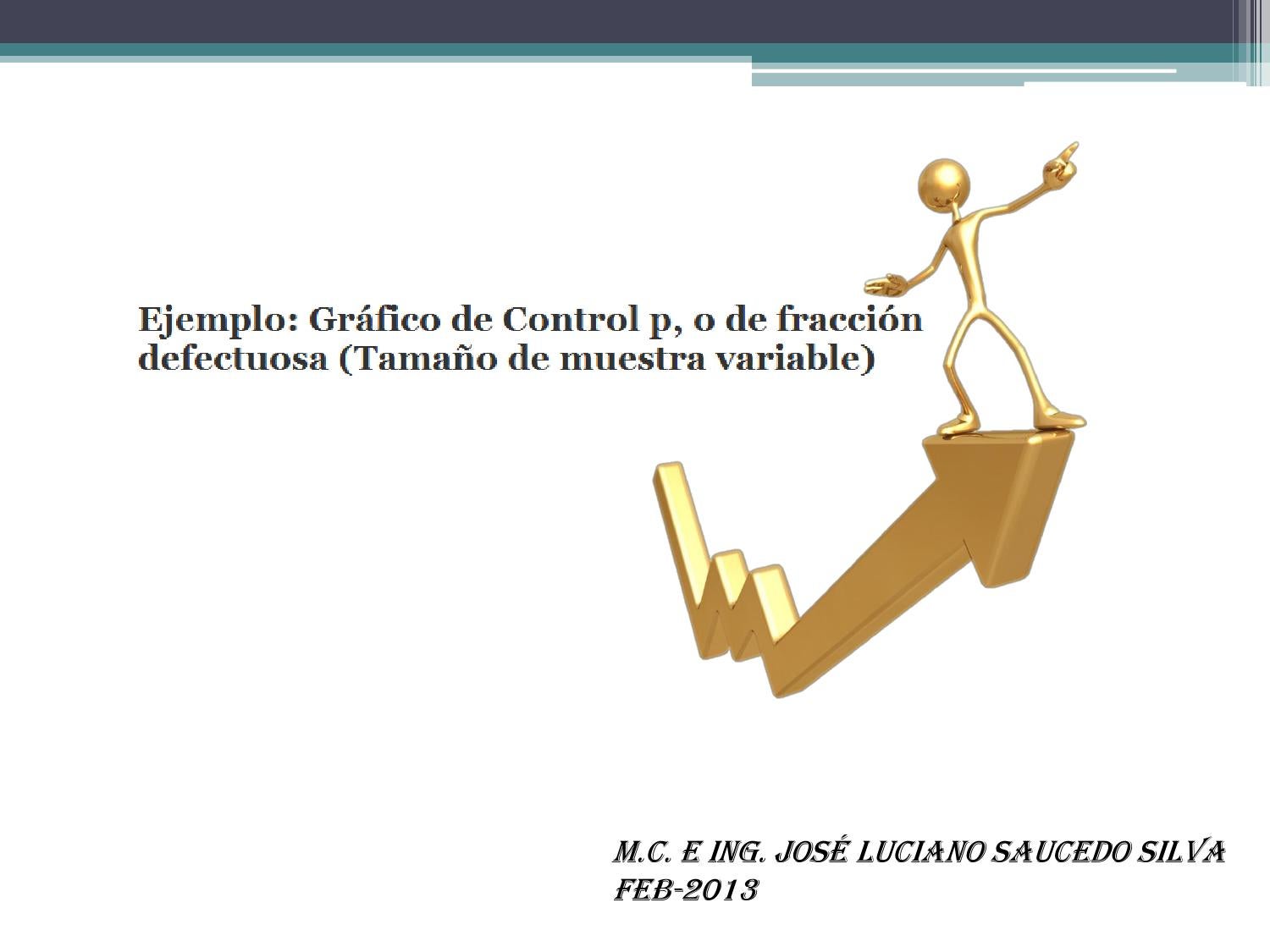 Ejemplo de Grafico de Control p by José Luciano Saucedo Silva - Issuu